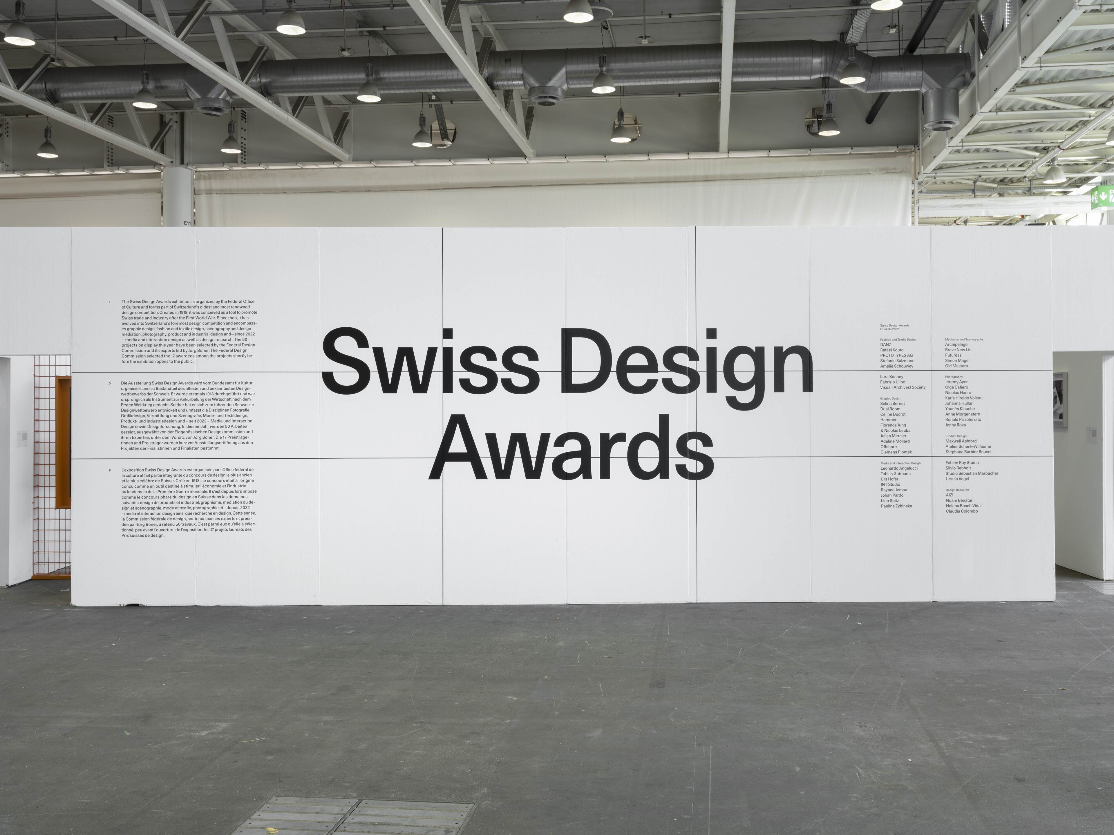 Exhibition - Swiss Design Awards 2022 - OOADL - Pipes and Fittings - JEREMY AYER STUDIO